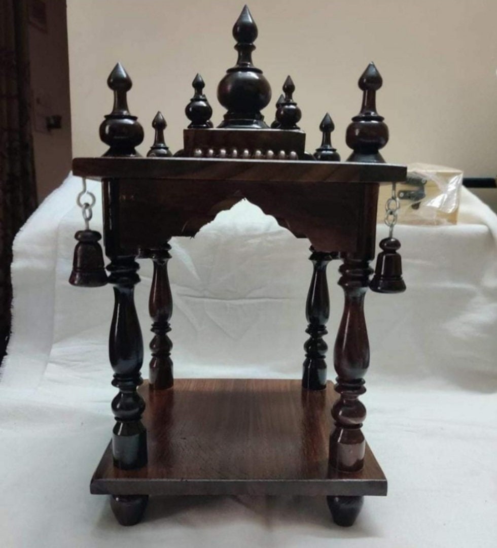 Channapatna Wooden Pooja Mangal for Home Decor - Etsy