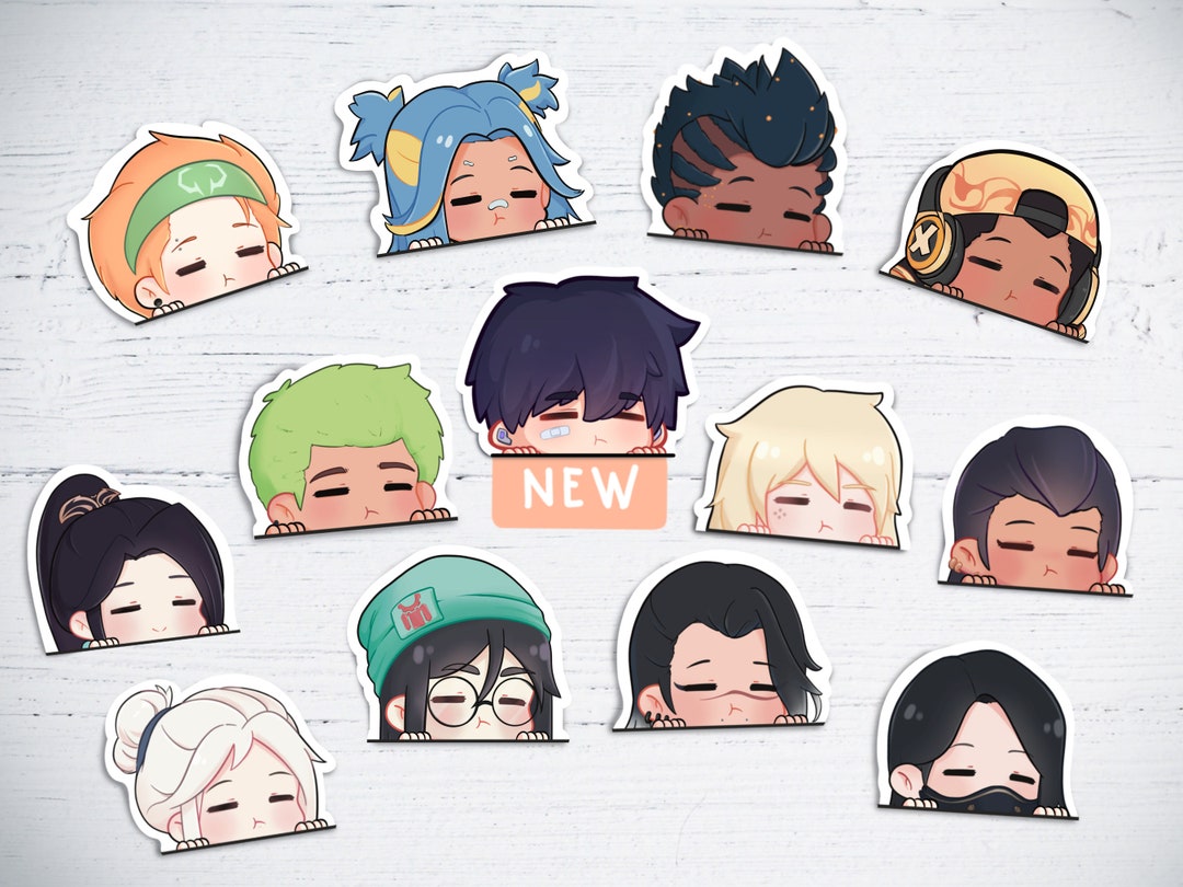 Valorant Peeker Stickers, Waterproof Vinyl Stickers, Die Cut Stickers ...