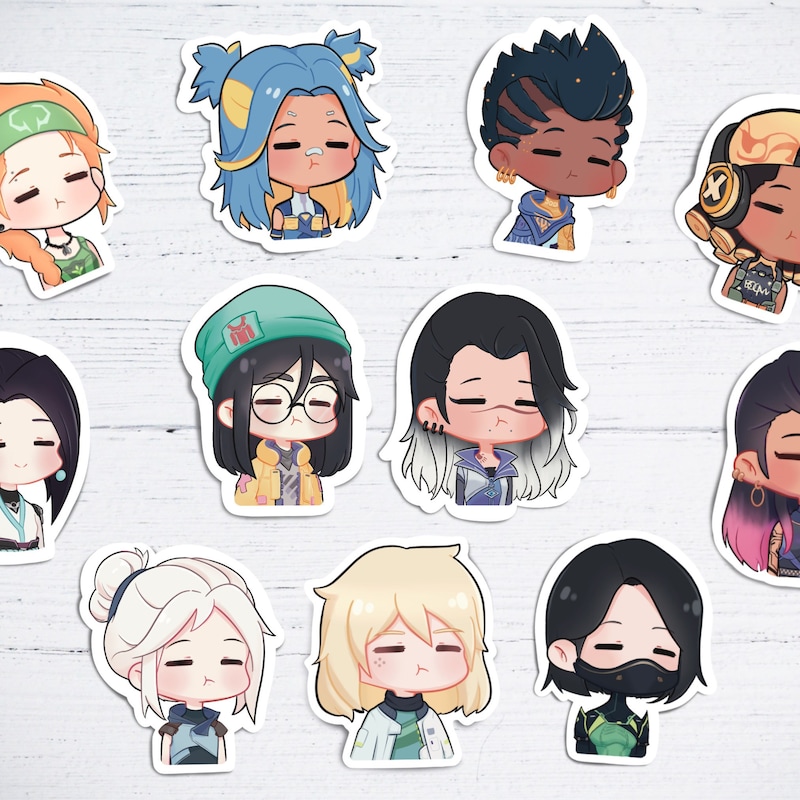 Valorant Stickers - Etsy