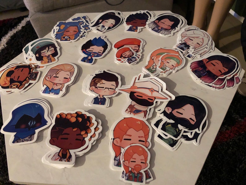 NEW ISO Valorant Stickers Waterproof Vinyl Stickers Laptop - Etsy Ireland