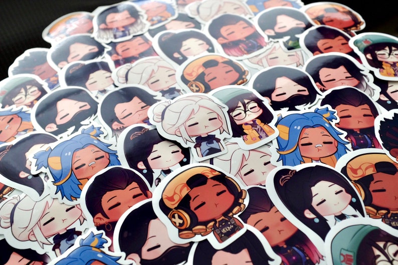 NEW ISO Valorant Stickers Waterproof Vinyl Stickers Laptop - Etsy Ireland