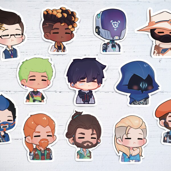 Valorant Stickers - Etsy