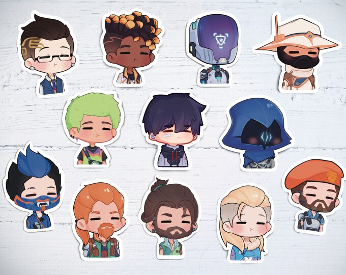 Viper Valorant Sticker / Valorant Chibi Vinyl Sticker / Valorant Agent ...