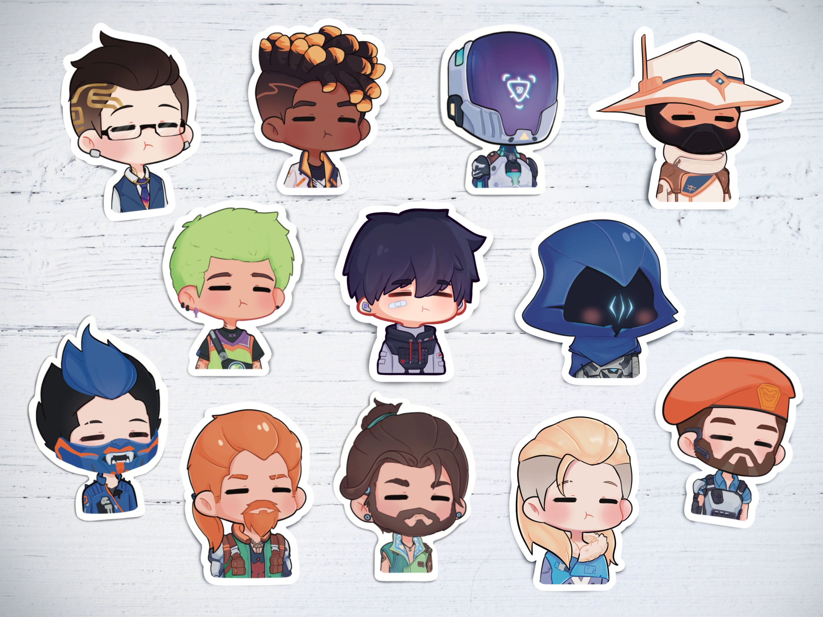 NEW ISO Valorant Stickers, Waterproof Vinyl Stickers, Laptop Sticker ...