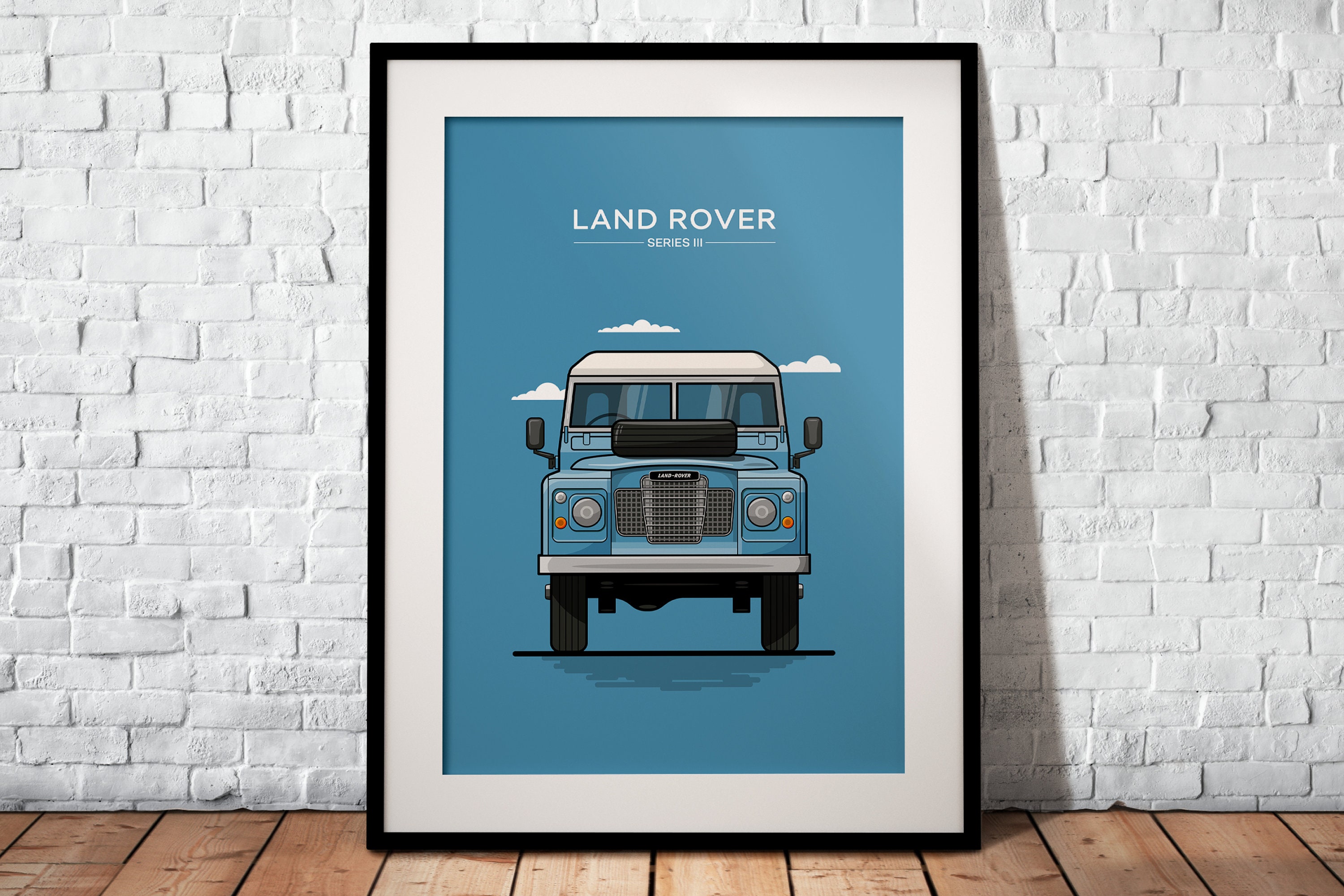 Land Rover-series 3 the Perfect Gift for Any Landy Fan Poster Printed ...
