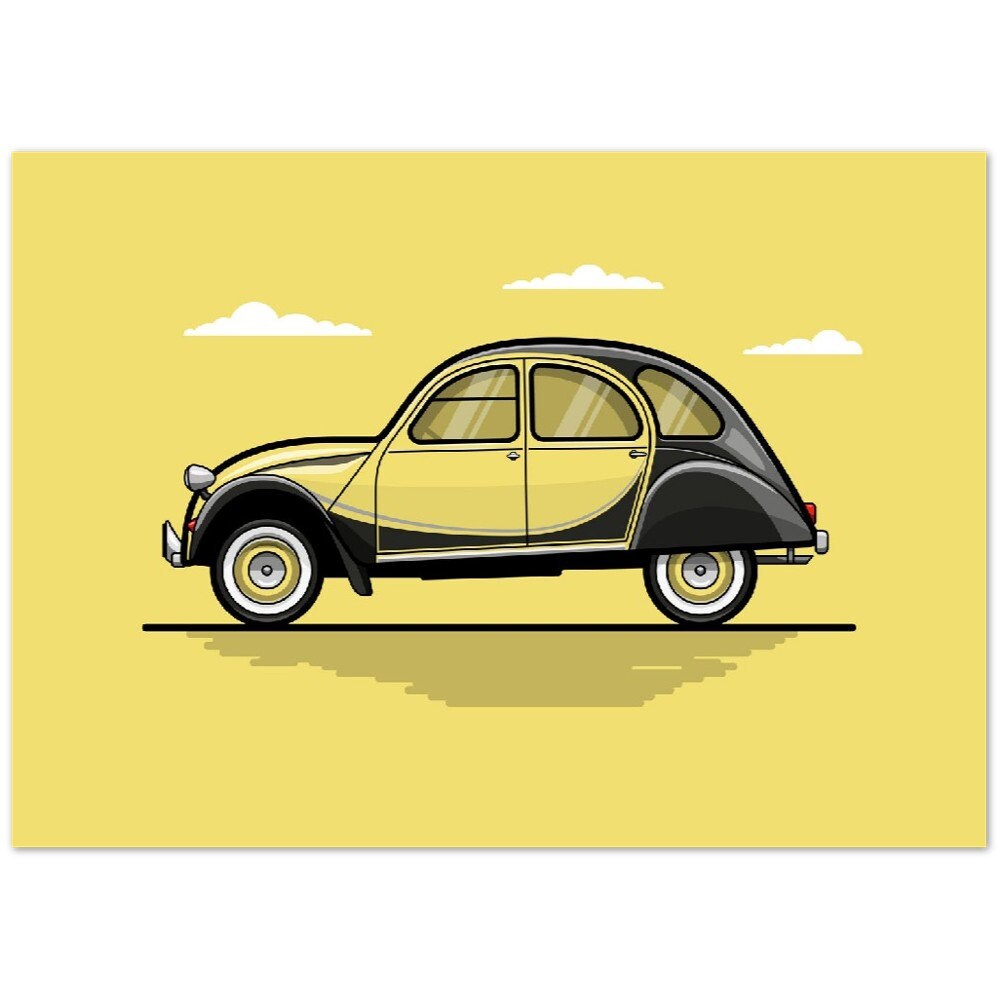 Citroen 2CV | the Perfect Gift for Any Fan of the Iconic Duck | Poster ...