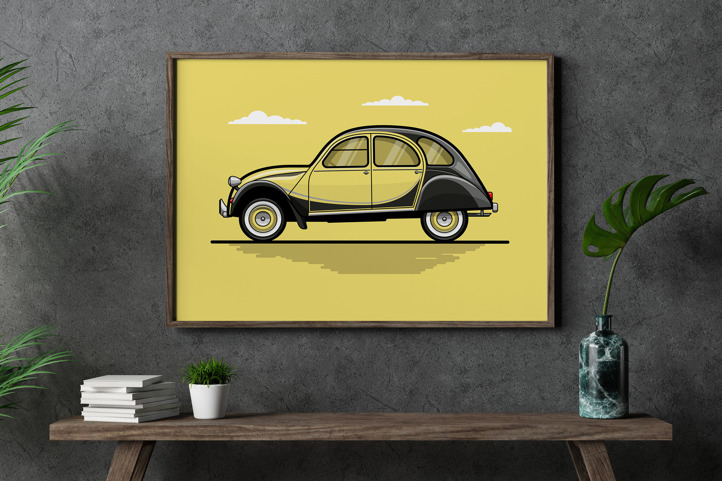 Citroen 2CV the Perfect Gift for Any Fan of the Iconic Duck Poster ...