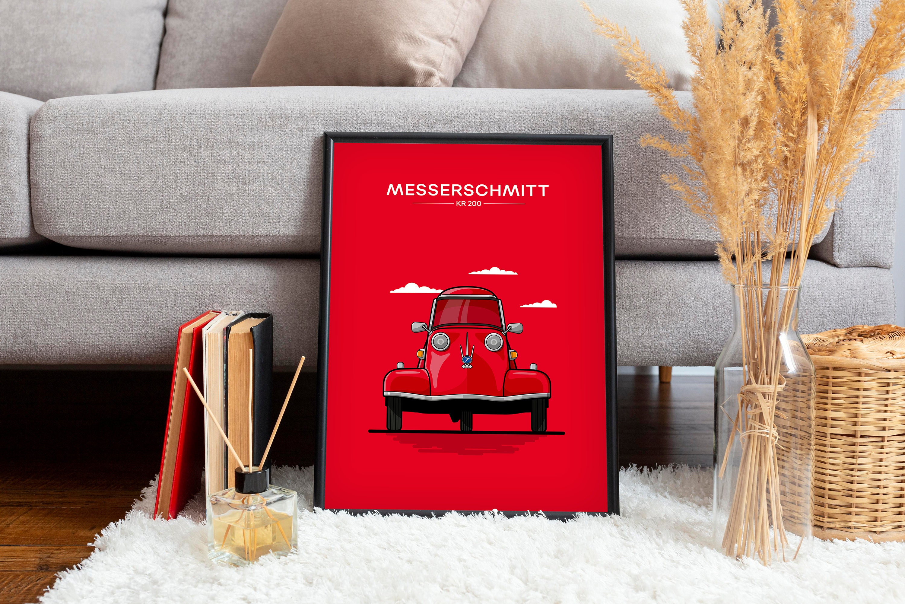 The Bubble Car as a Premium Poster the Perfect Gift for Every Classic ...