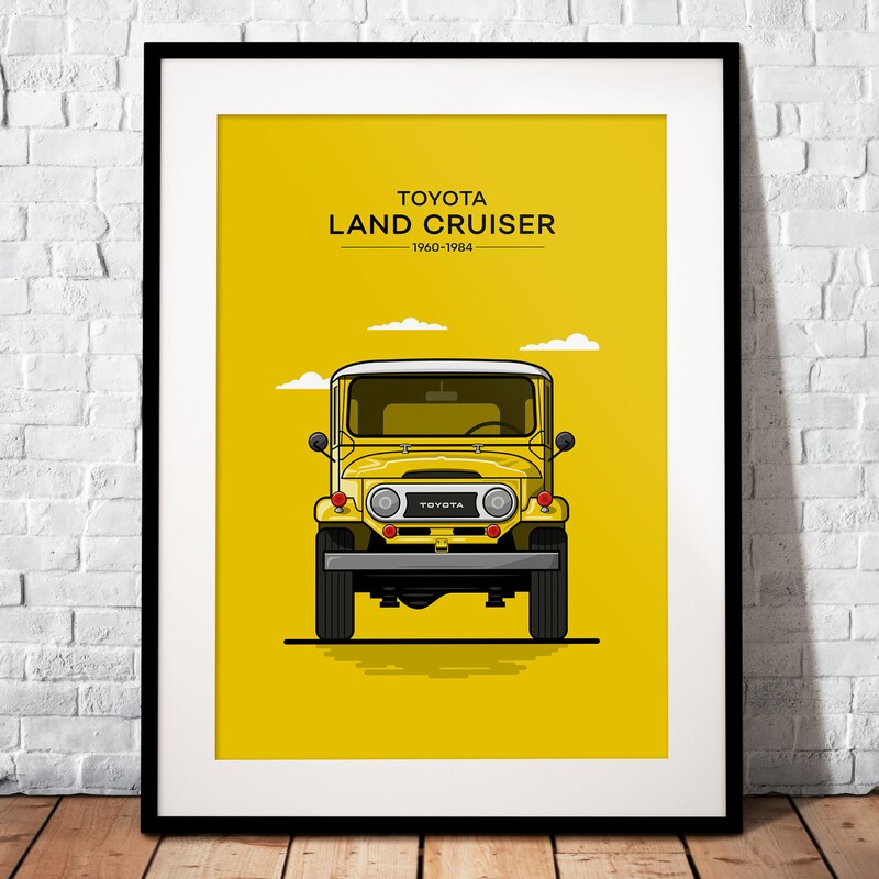 Toyota Ad Poster - Etsy