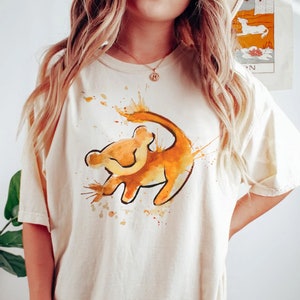 Vintage 90s Disney Lion King Simba Cave Painting Comfort - Etsy