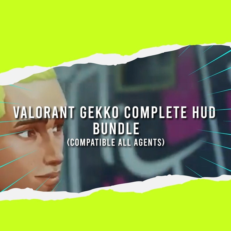 Animated Valorant Gekko HUD & Ghost Map / Twitch Overlay / OBS Overlay ...