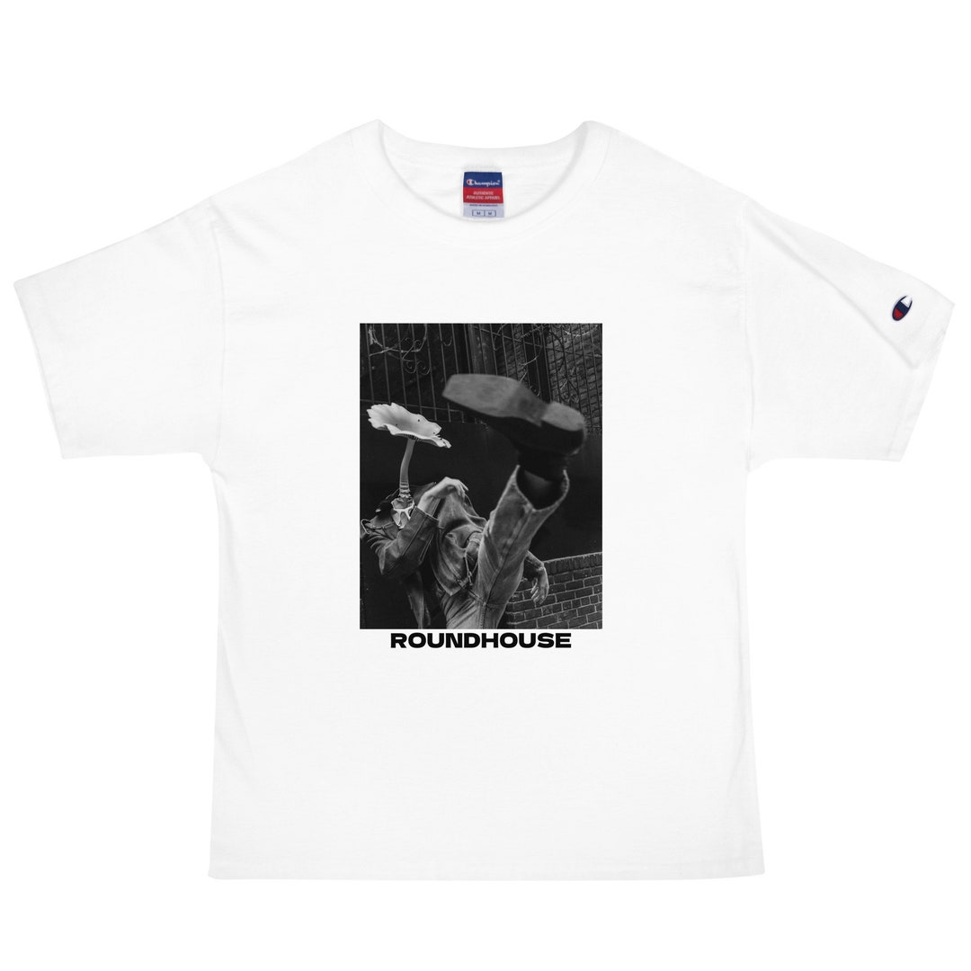 Roundhouse Shroom by Bring Us the Fungus - Men's Champion T-shirt - Etsy