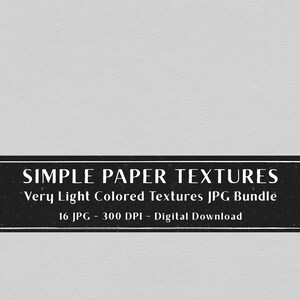 16 Simple Digital Paper Texture, Clear White Digital Paper Texture ...