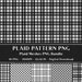10 PNG Plaid Pattern, Black and White Plaid Meshes, Procreate Photoshop ...