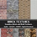 12 Seamless Brick Texture, Seamless Brick and Wall Pattern, Brick ...