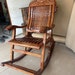 Handmade Wooden Rocking Chair: Rustic Home Décor Furniture - Etsy