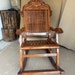 Handmade Wooden Rocking Chair: Rustic Home Décor Furniture - Etsy