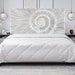 Queen Size Hand Carved Shell Headboard - Unique Wooden Bed Headboard ...