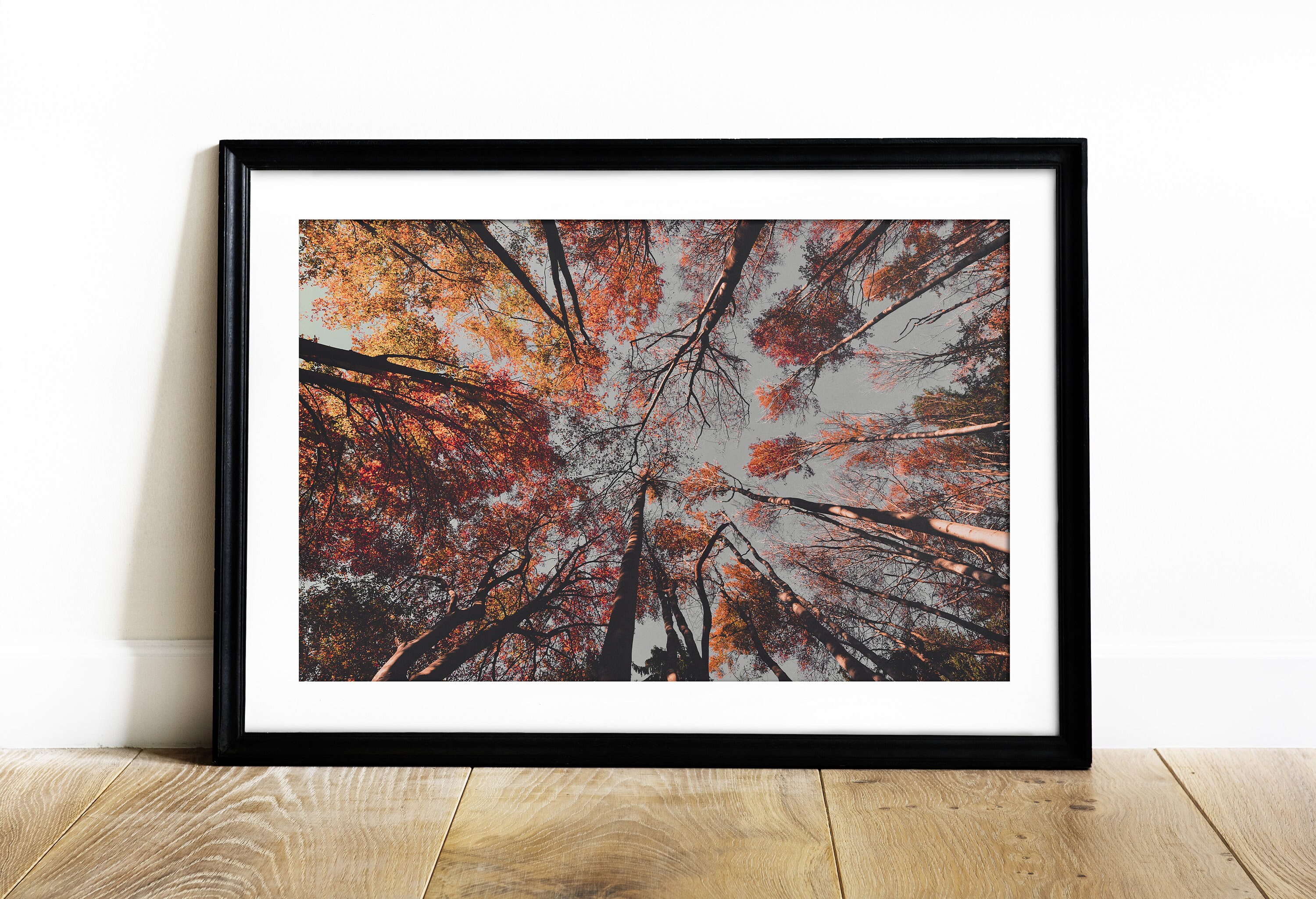 Autumn Landscape Printable, Fall Printable Landscape Wall Art, Autumn ...