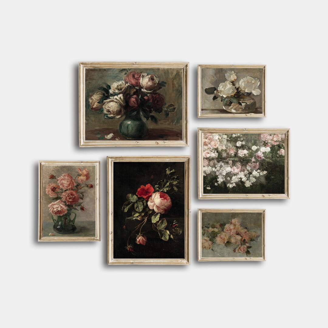 Vintage Botanical Still Life Prints, Vintage Printable Gallery Wall Art ...
