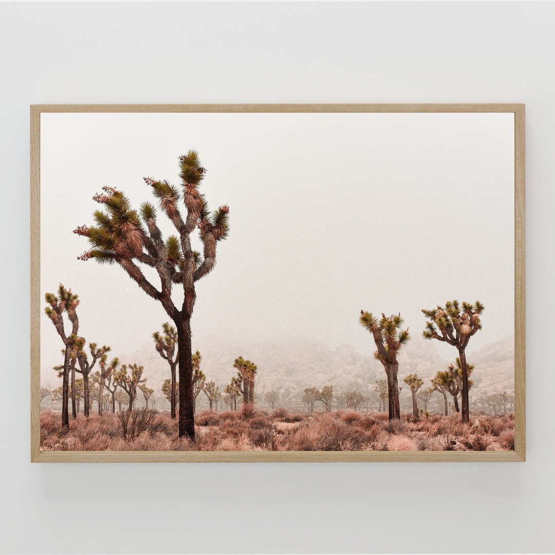 Joshua Tree Landscape Print Digital, Arizona Desert Prints, Desert ...