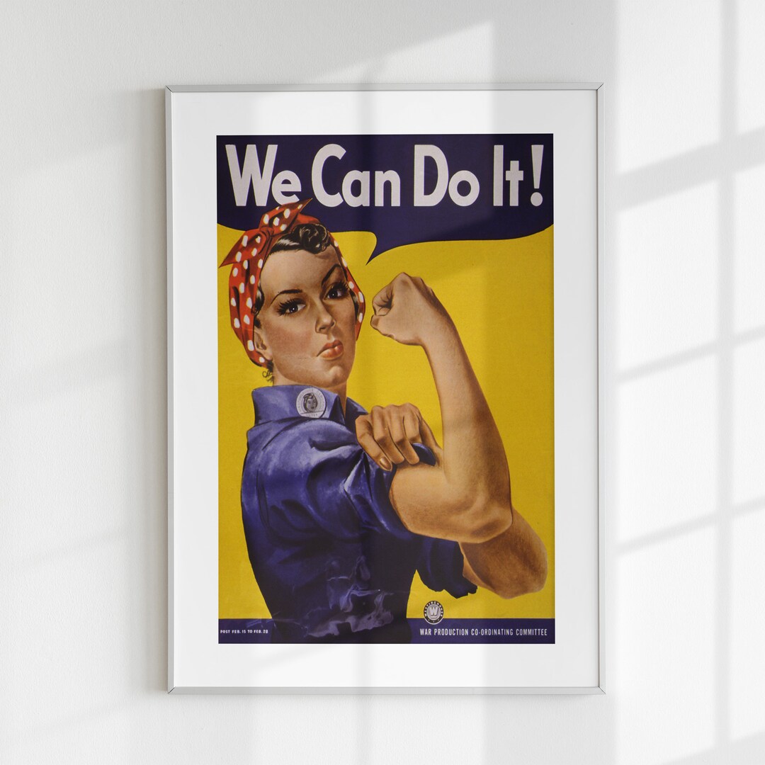 Woman Portrait Poster, Her Art Print, Vintage Feminine Figure Wall Art ...