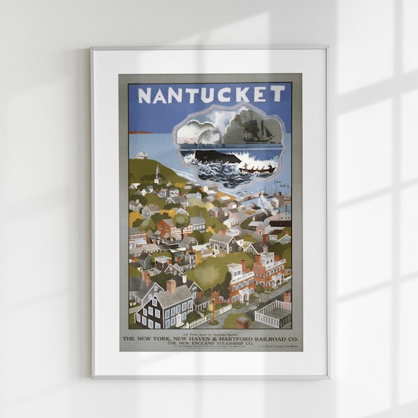 Nantucket Poster - Etsy