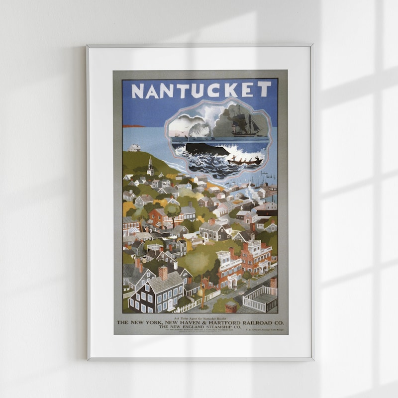 Nantucket Poster - Etsy