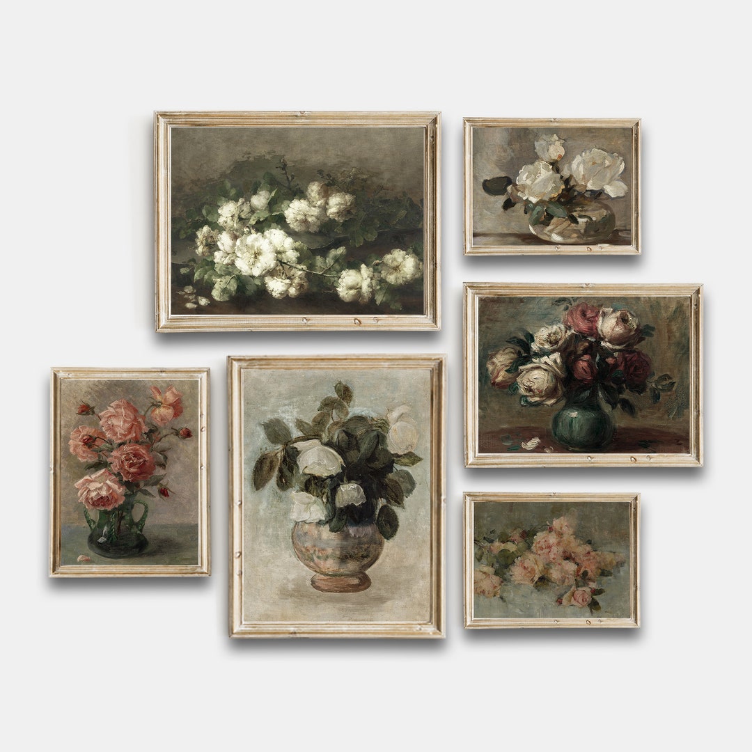 Vintage Botanical Still Life Prints, Vintage Printable Gallery Wall Art ...