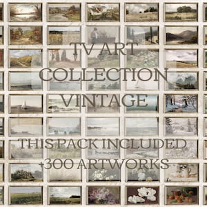 Vintage Printable Country Landscape Painting, Mega Bundle, Antique ...