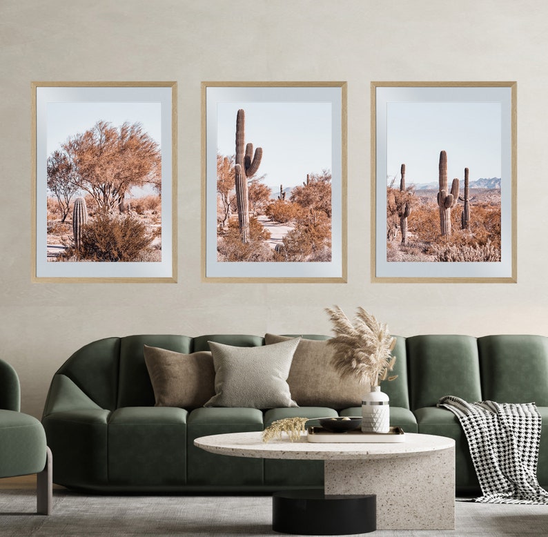 Arizona Desert Prints Gallery Art Set of 100 Desert - Etsy