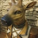 Welcoming Deer Soldier Deer Statue - Etsy