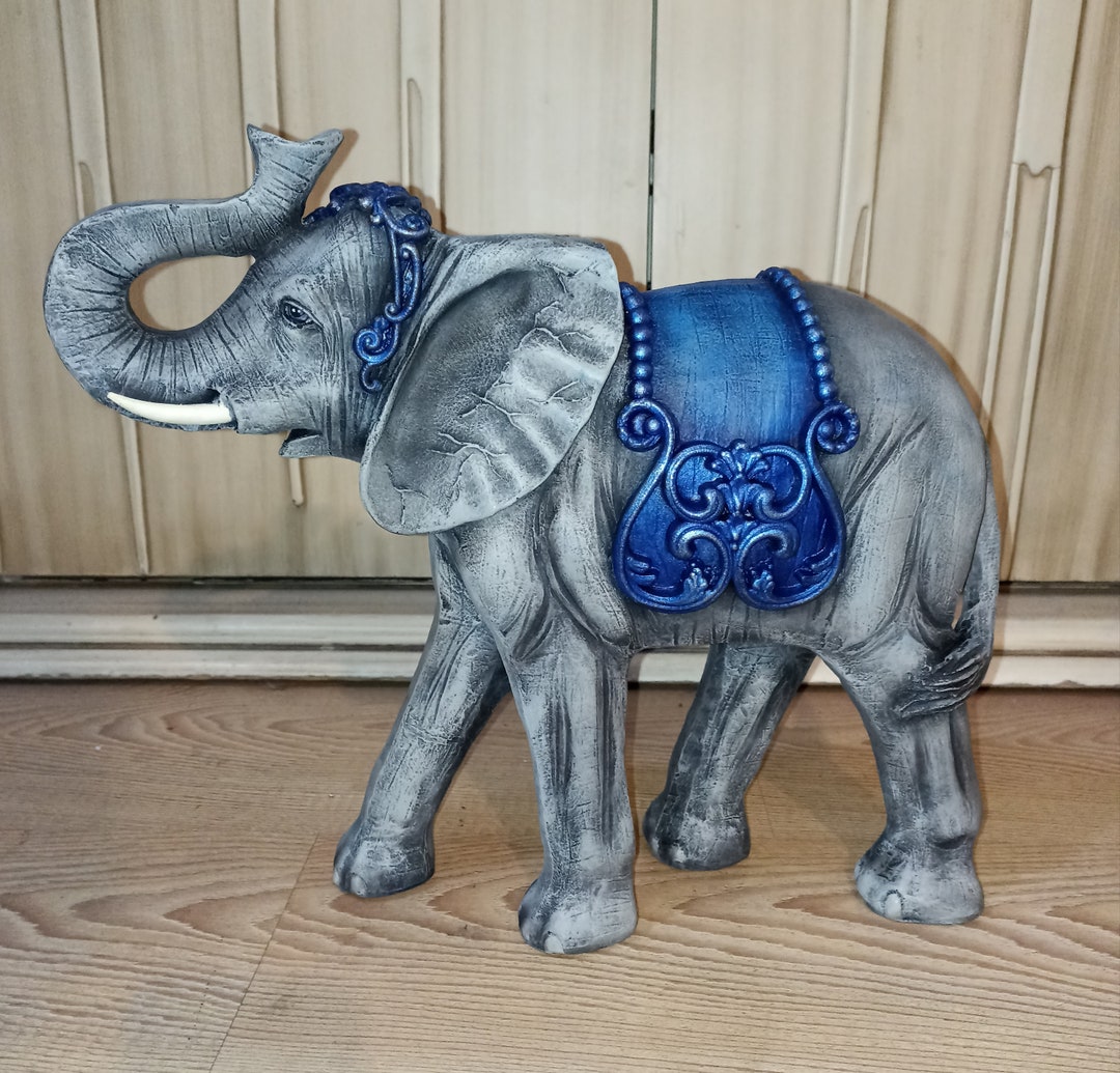 Elephant Statue Indian Asian Elephant Sculpture Home Decor Gift - Etsy