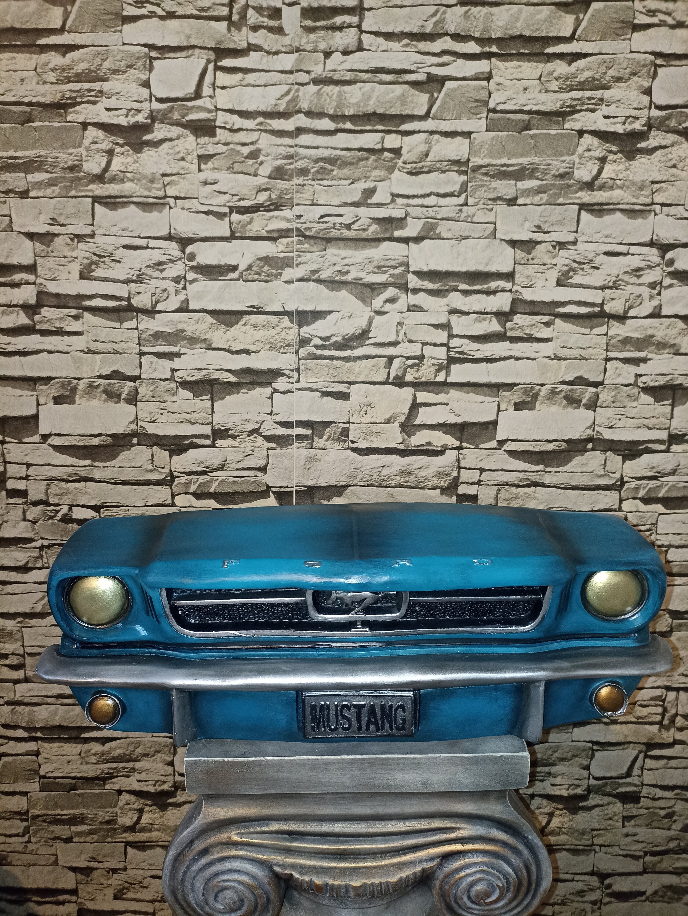 Ford Mustang Wall Decor Sculpture: Classic Car 3D Wall Art - Etsy