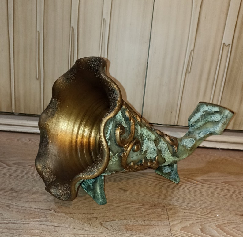 Gramophone Acoustic Panel Statue, Handmade Working, Antique Gramophone ...