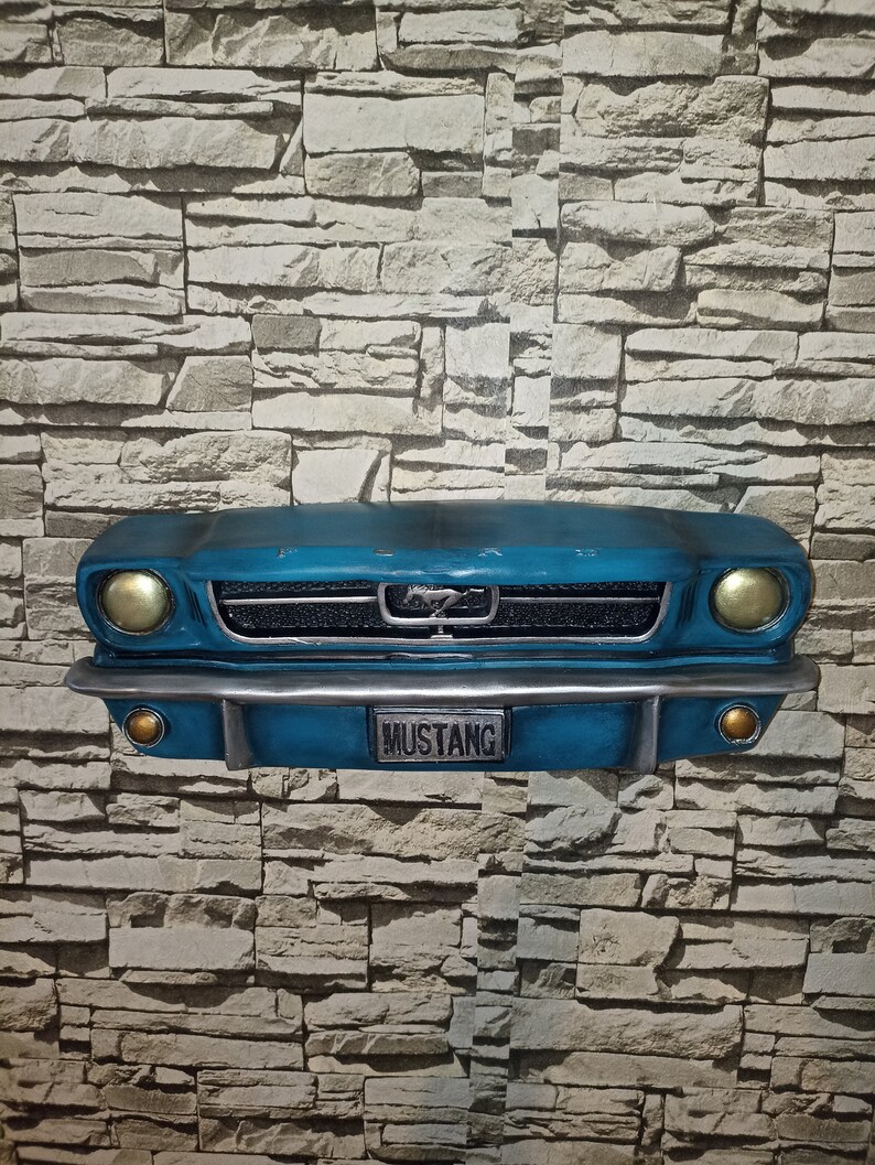 Ford Mustang Wall Decor Sculpture: Classic Car 3D Wall Art - Etsy