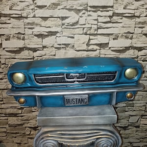Ford Mustang Wall Decor Sculpture: Classic Car 3D Wall Art - Etsy