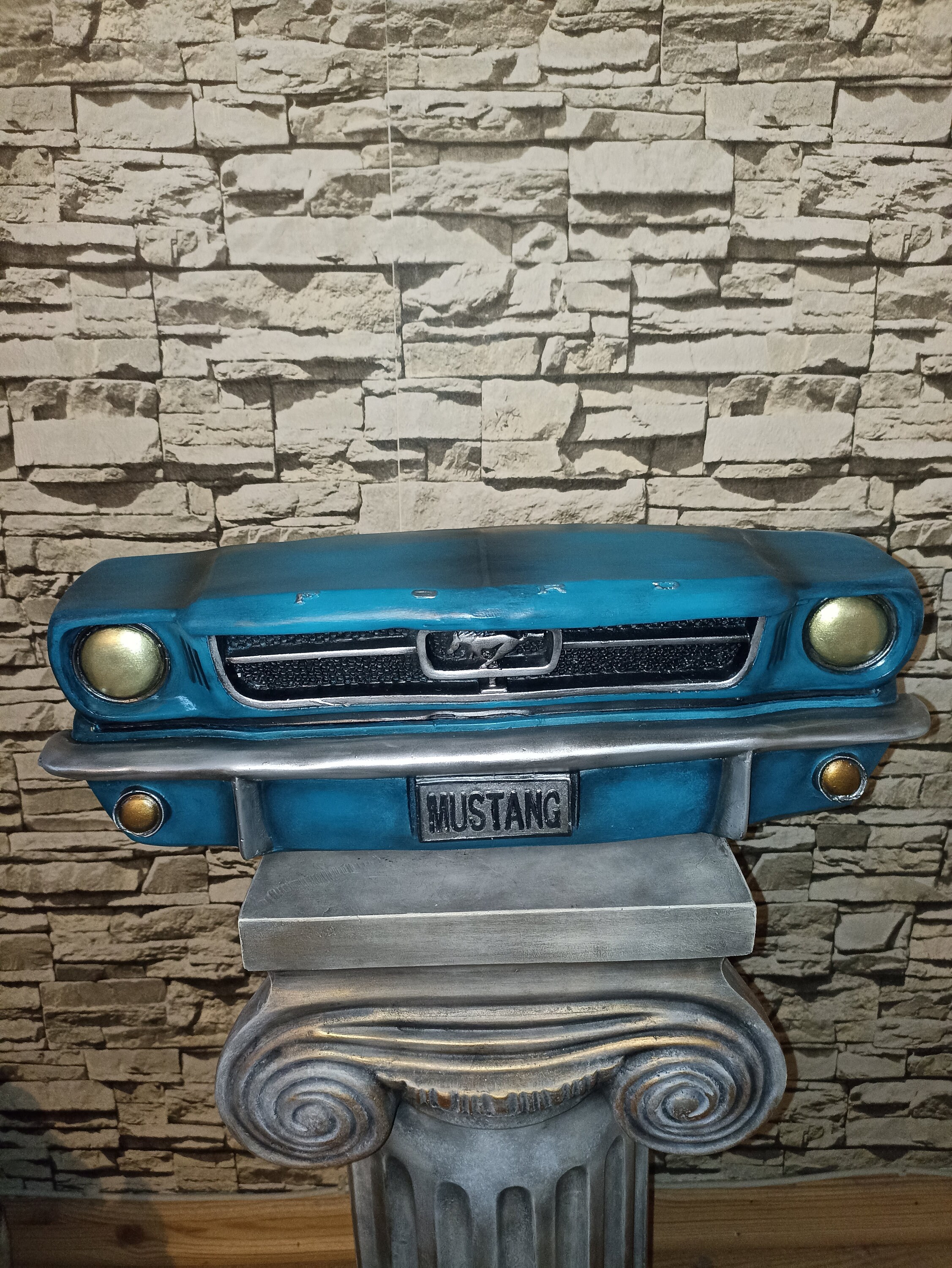 Ford Mustang Wall Decor Sculpture: Classic Car 3D Wall Art - Etsy