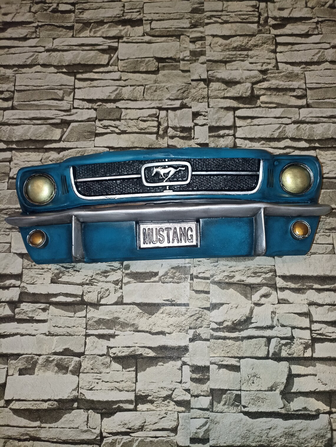 Ford Mustang Wall Decor Sculpture: Classic Car 3D Wall Art - Etsy