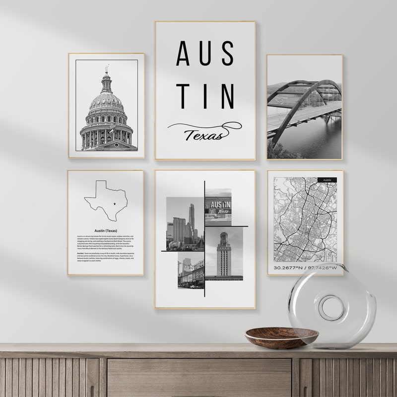 Austin Texas Print - Etsy
