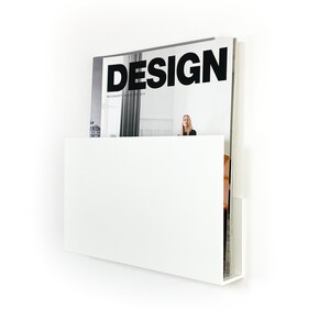 Magazine Wall Rack Wall Mount Magazine Holder Modern Shelf - Etsy