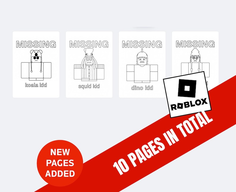 99 Nights in the Forest Colouring Sheets | Roblox | Printables ...