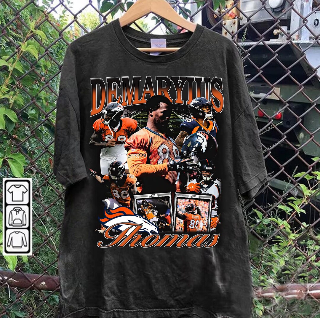 Demaryius Thomas Vintage Football Player Unisex Classic T-shirt Limited ...