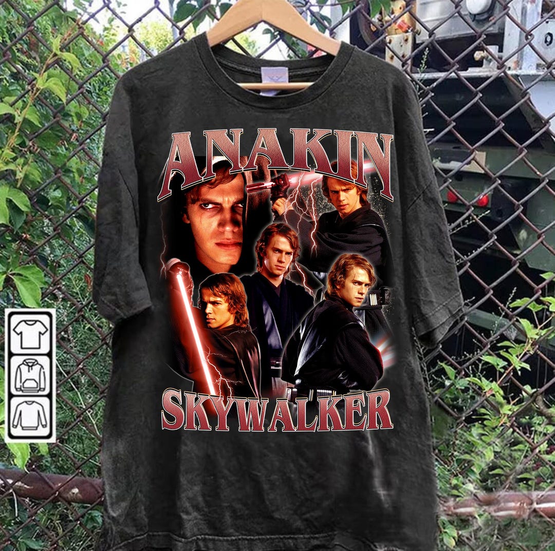 Anakin Skywalker Shirt Anakin Skywalker Vintage 90' Shirt Anakin ...