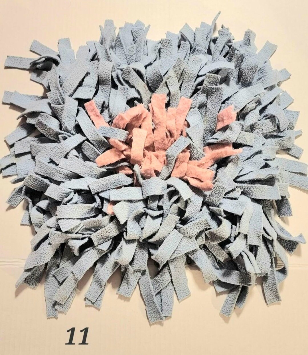 Handmade 12x12 Fleece Snuffle Sensory Slow Feed Mats for Dogs, Cats ...