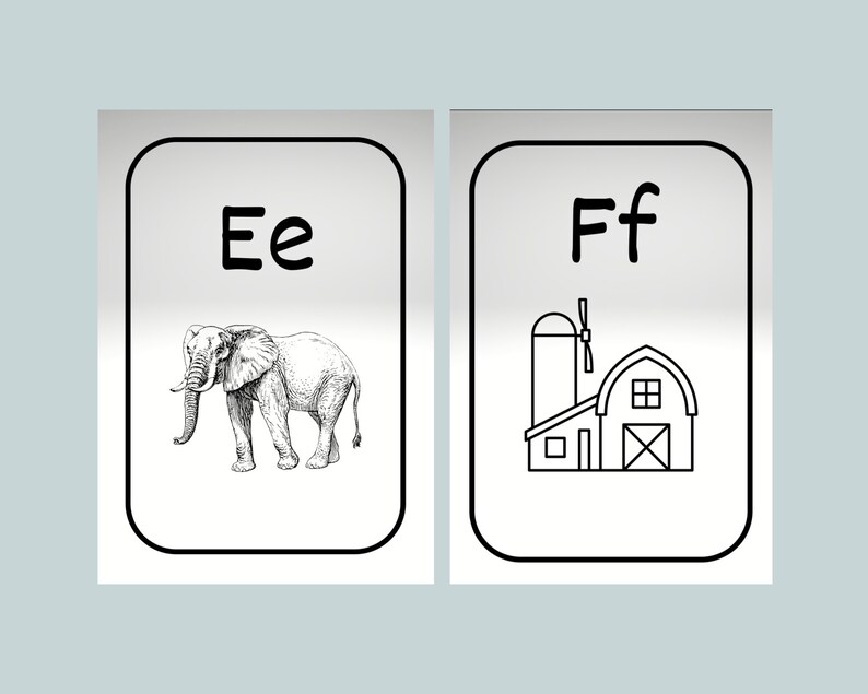 Digital Download Classroom PDF Alphabet Digital Learning - Etsy
