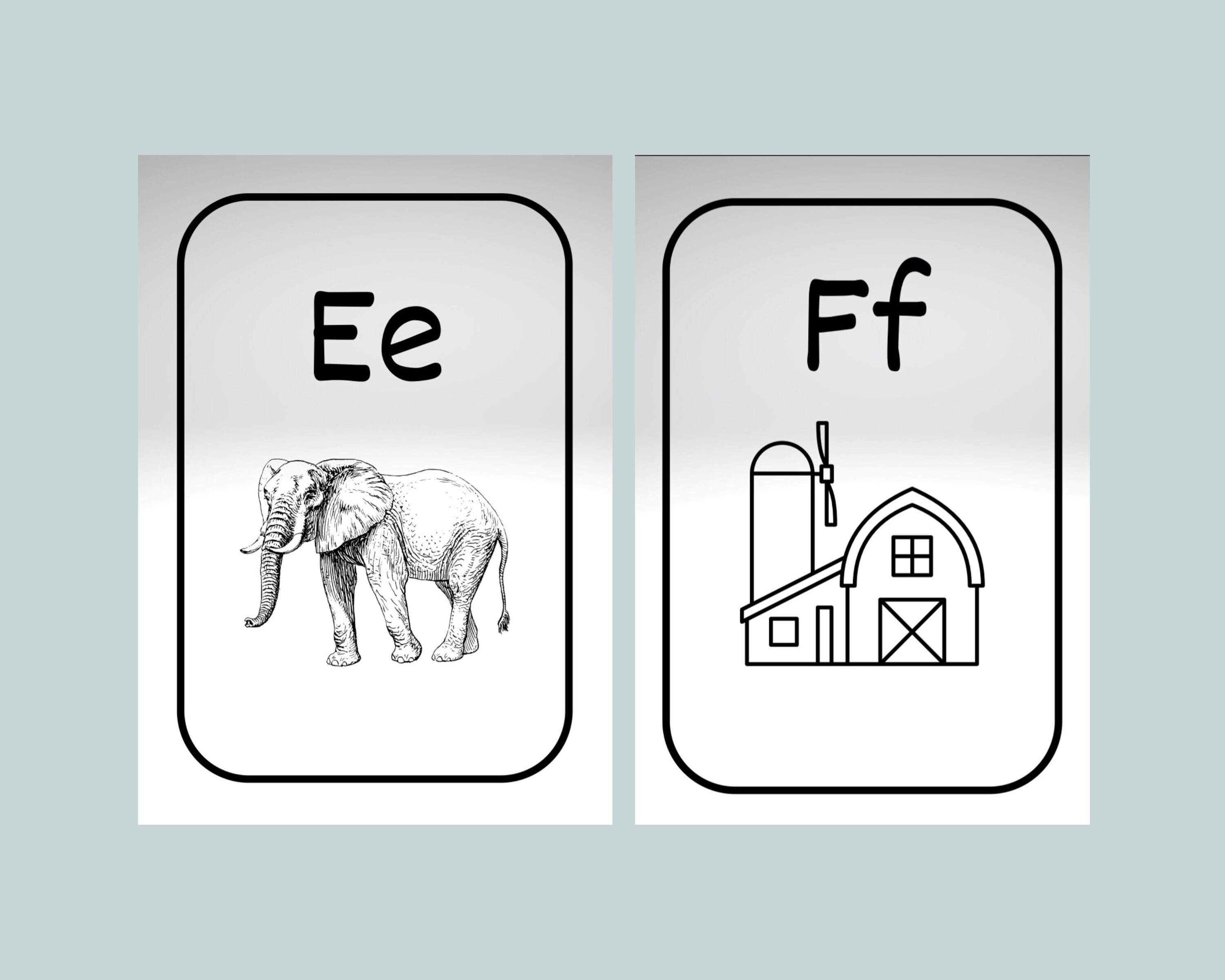 Digital Download Classroom PDF Alphabet Digital Learning - Etsy