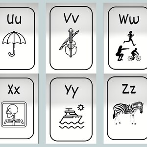 Digital Download Classroom PDF Alphabet Digital Learning Preschool ...