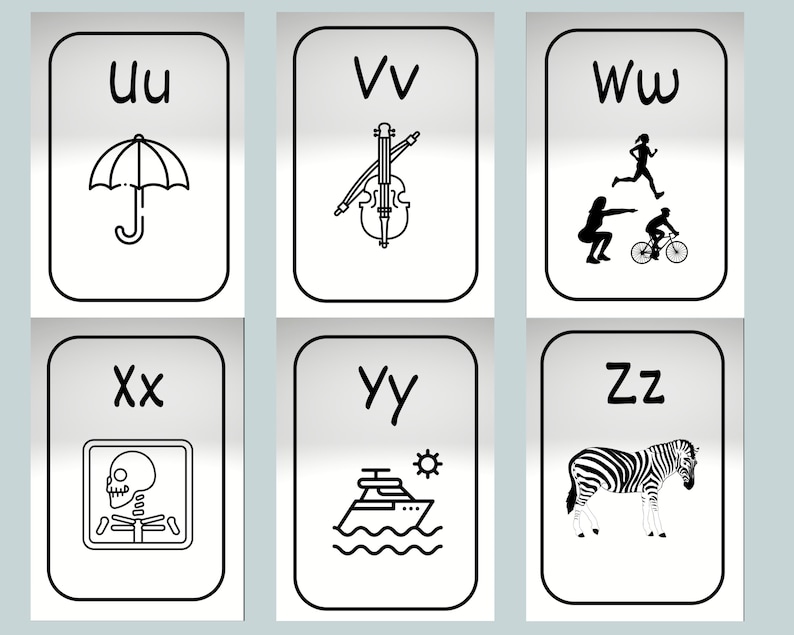 Digital Download Classroom PDF Alphabet Digital Learning - Etsy