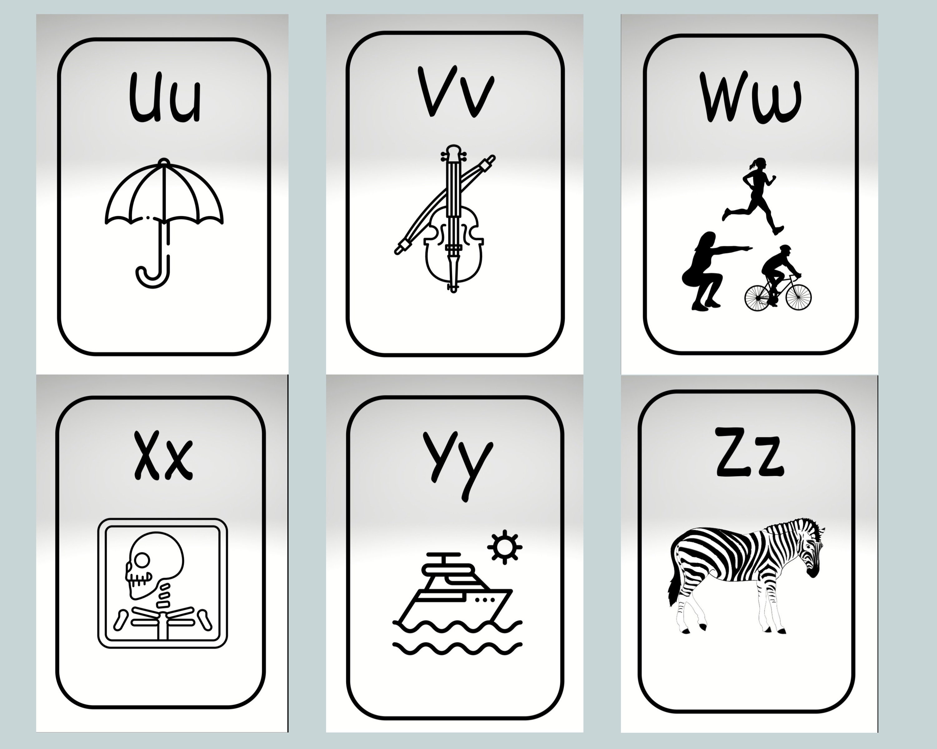 Digital Download Classroom PDF Alphabet Digital Learning - Etsy